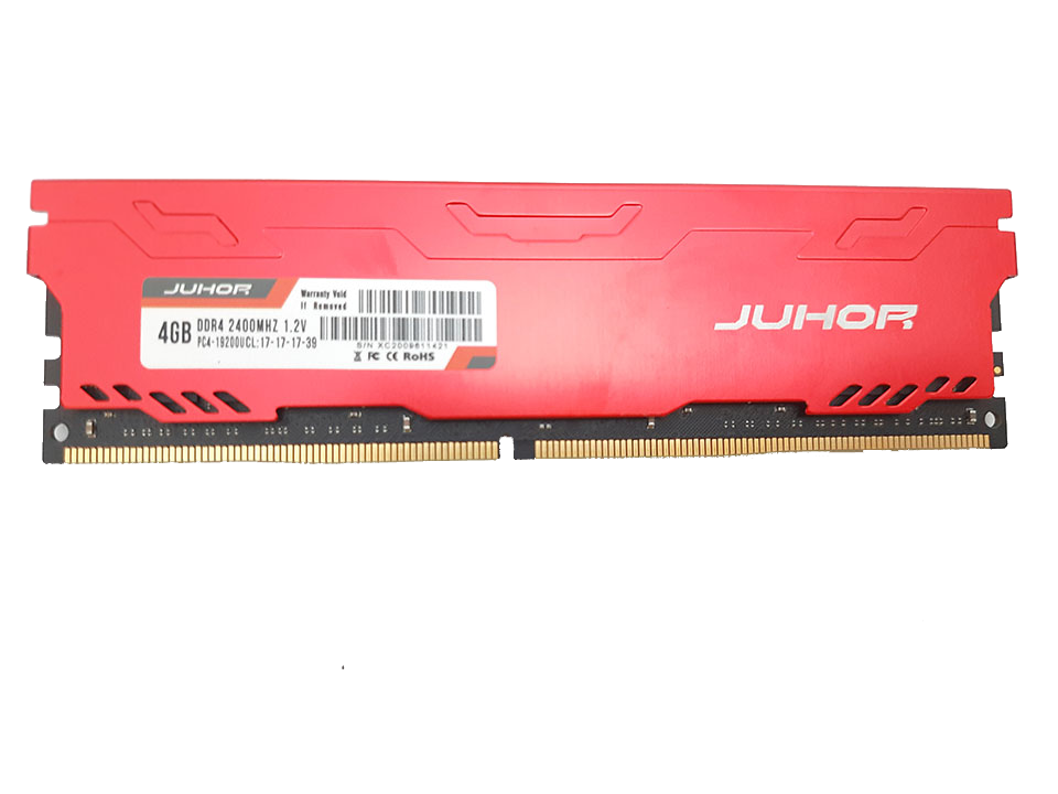 Juhor 4GB DDR4 2400 MHz Gaming RAM For Desktop PC